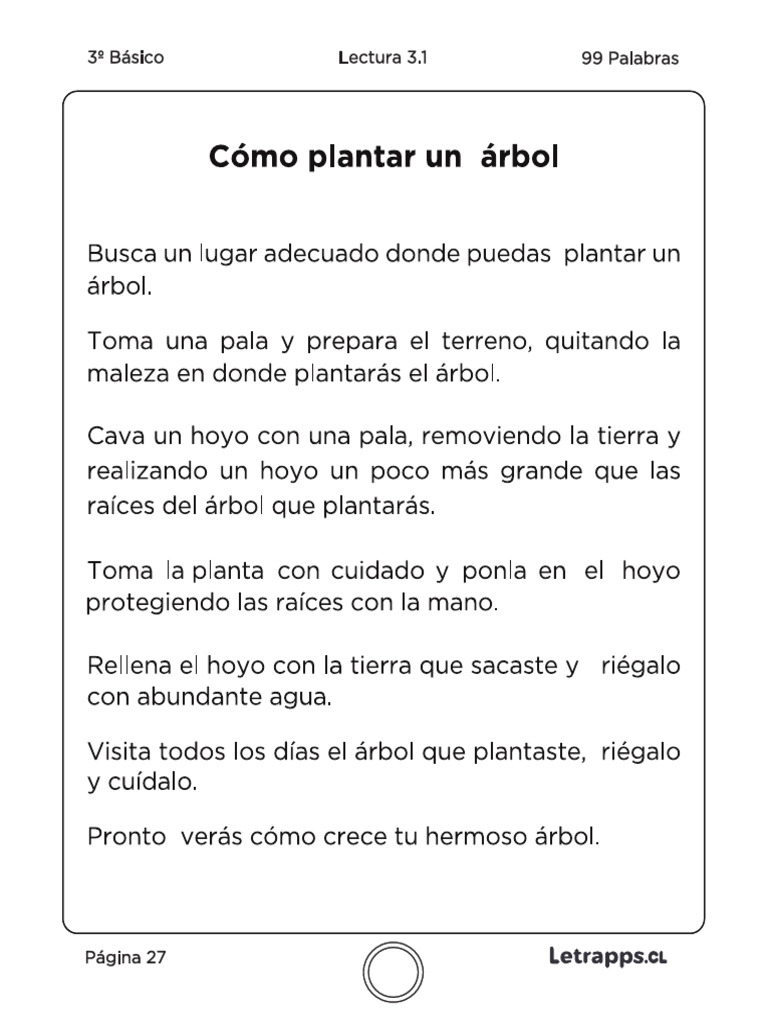 3 - BASICO Lecturas Letrapps | PDF