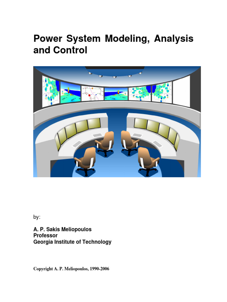 Power System Modeling Analysis And Control Sakis Pdf