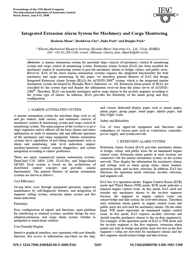 ACONIS 2000 research Paper | PDF