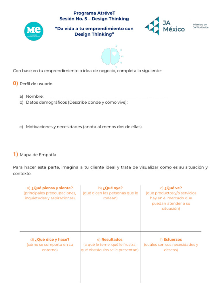 1.5.2 Da Vida A Tu Emprendimiento Con Design Thinking 2a Ed | PDF