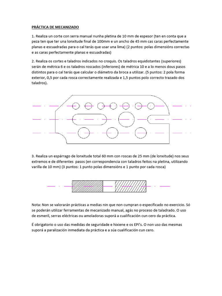 Práctica de Mecanizado | PDF