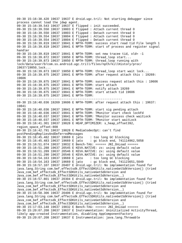 Log Pdf Java Programming Language Android Operating System