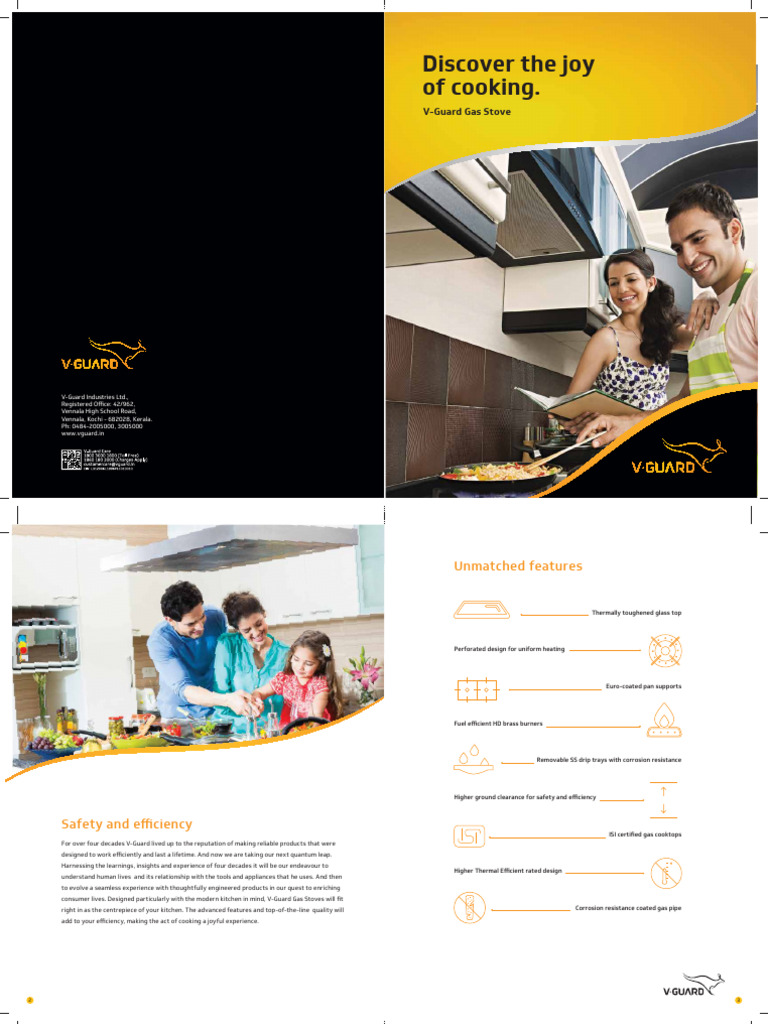 V Guard Gas Stoves | PDF