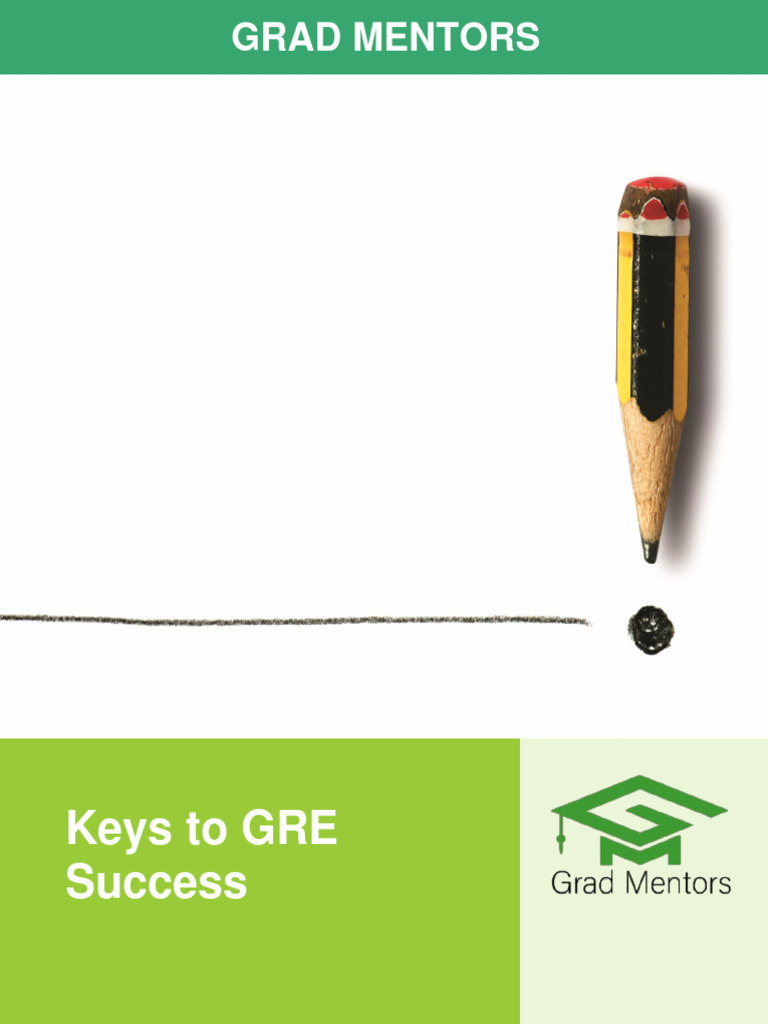 Grad Mentors - GRE Study Guide | PDF