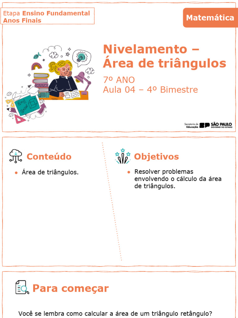 Nivelamento 4 Aula | PDF | Triângulo