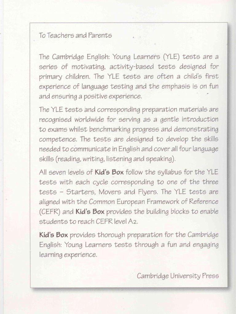 Kid s Box Starter Class Book 002 | PDF