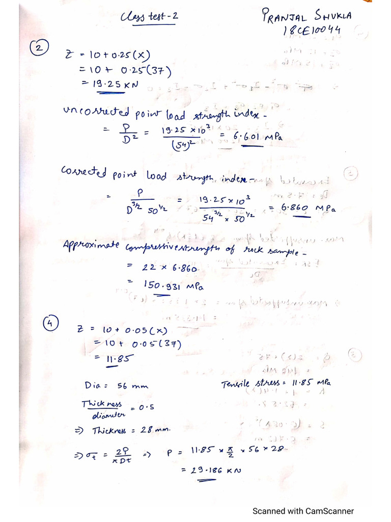 18CE10044 CT2 Annex | PDF