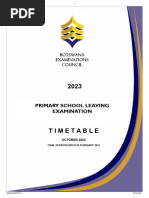 2025 Psle Timetable Final Version 01.01.25 | PDF