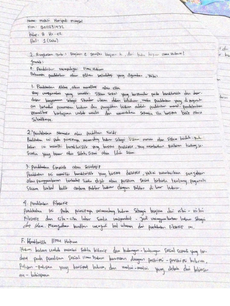 Mukti Hariyadi Mingsal_B011231472_Tugas PIH(B) | PDF