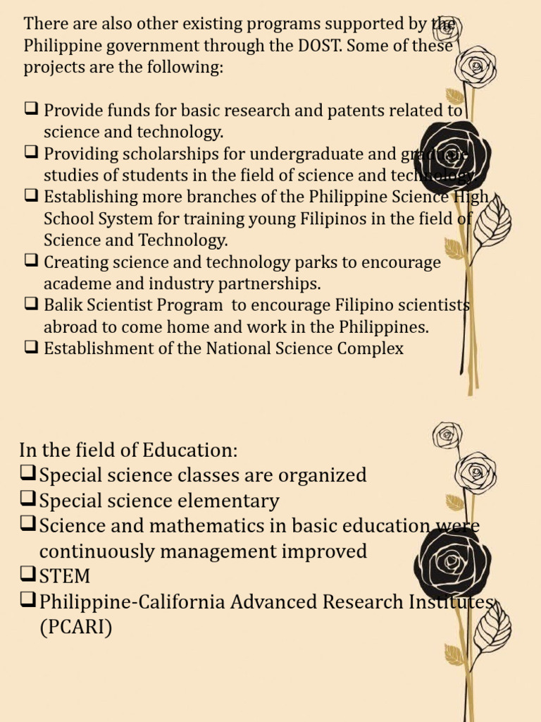 Famous Filipino Scientist in The Field of Science 4 | PDF | Science ...