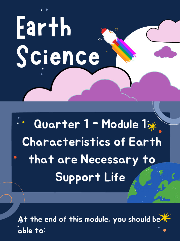 Earth Science-Lesson 1 | PDF