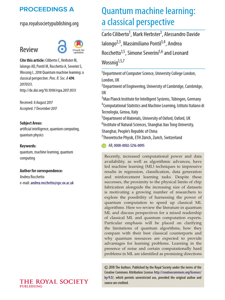 QML Review Severini | Download Free PDF | Matrix (Mathematics ...