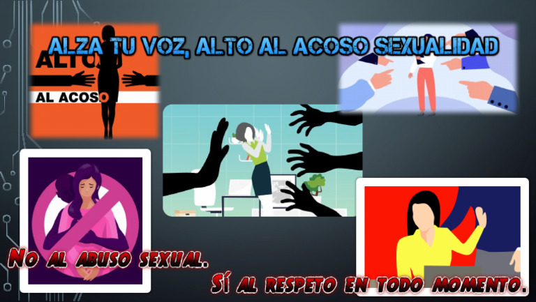 Afiche No Al Acoso Sexual | PDF