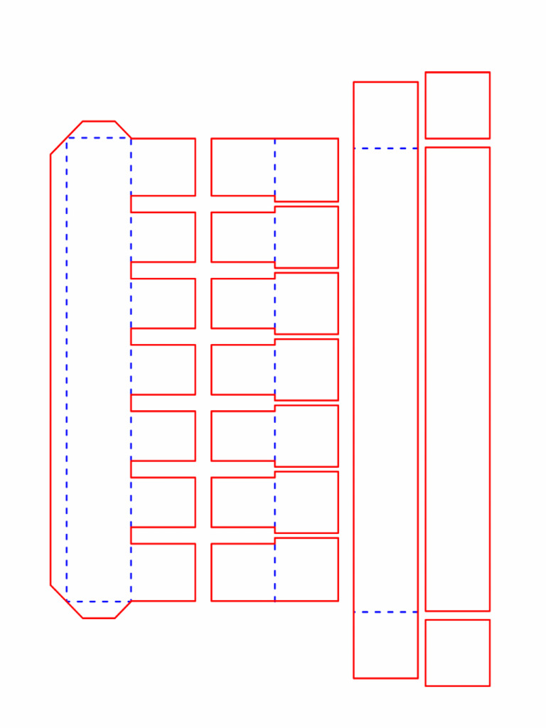 Dice Box - Cutting Guide | PDF