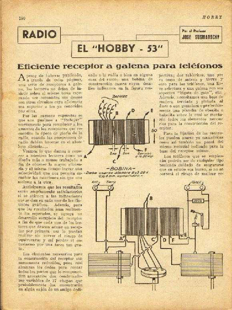 Galena Radio Circuit Pdf