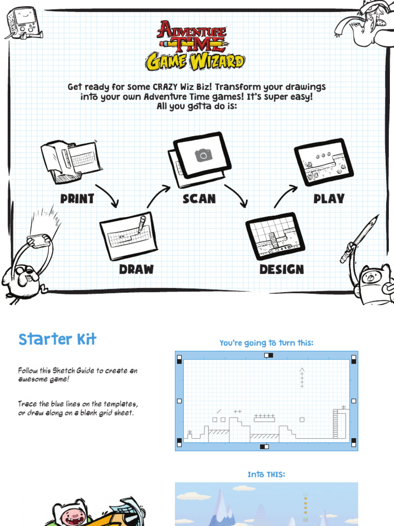 Dokumen - Tips - Adventure Time Game Wizard | PDF | Video Game Gameplay | Game Design