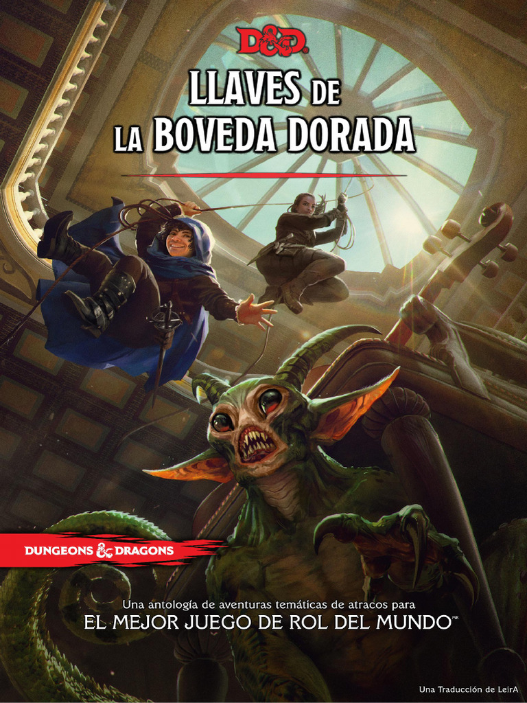 D&D5e Aventura - Llaves de La Bóveda Dorada (Lv1-11) | PDF