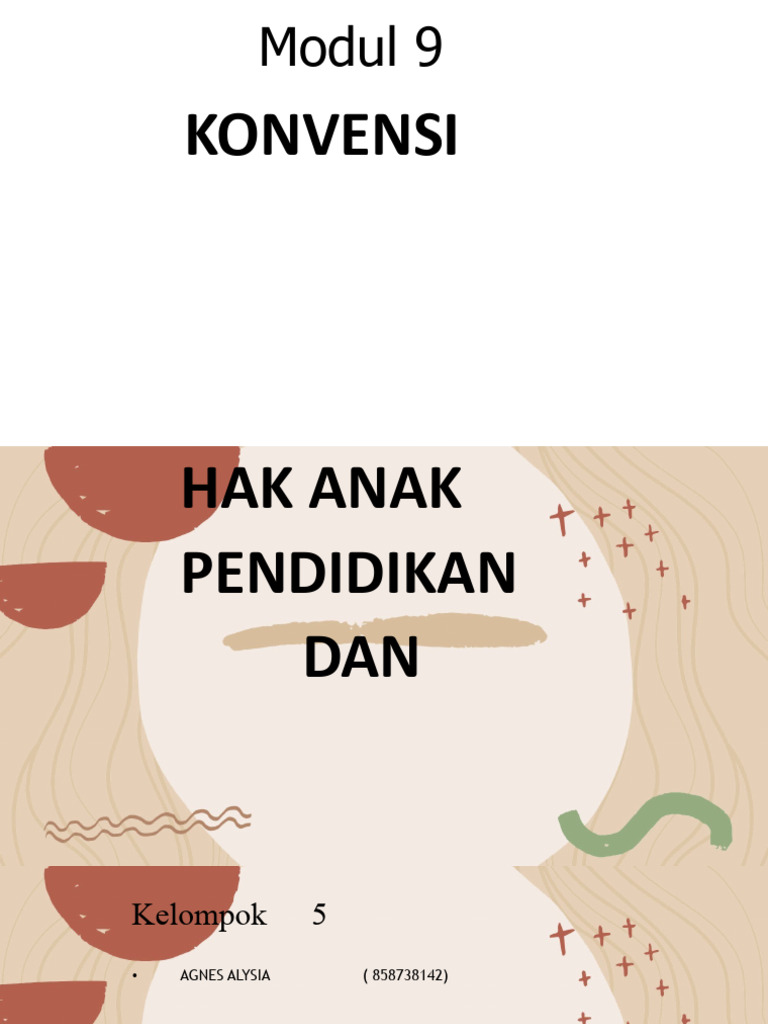 Modul 9 Pendidikan Anak SD | PDF