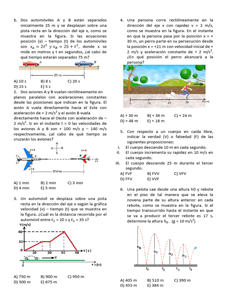 Cinematica 2 | PDF | Métodos y materiales de enseñanza
