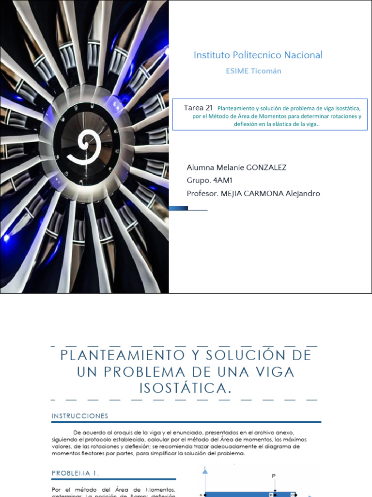 Tarea 20 | PDF | Viga (Estructura) | Ciencias fisicas
