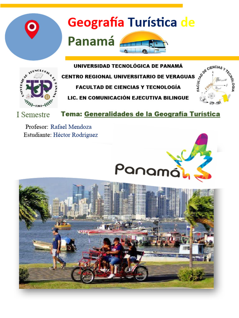Generalidades de La Geografía Turística - Geografía Turística de Panamá ...