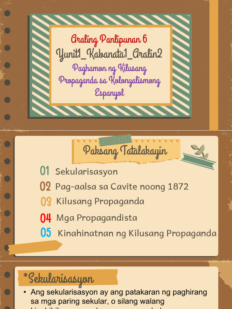 Ap Grade 6 Aralin 1 | PDF