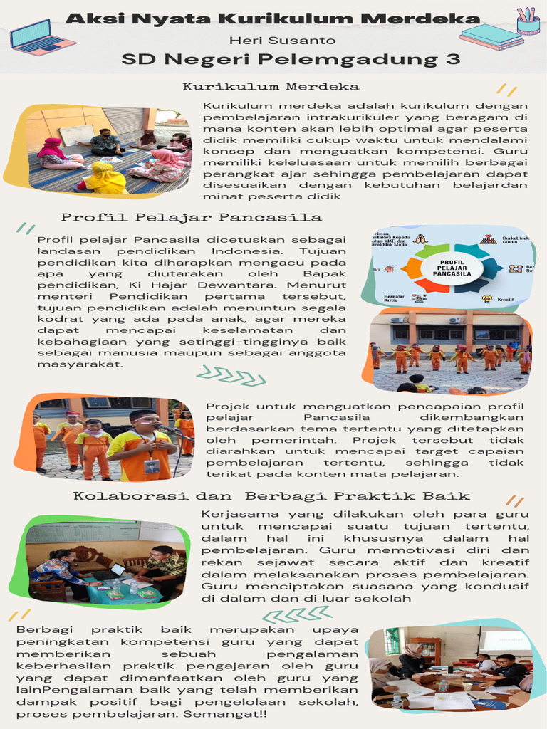 Aksi Kurikulum Merdeka dan Profil Pelajar | PDF | Karier & Perkembangan ...