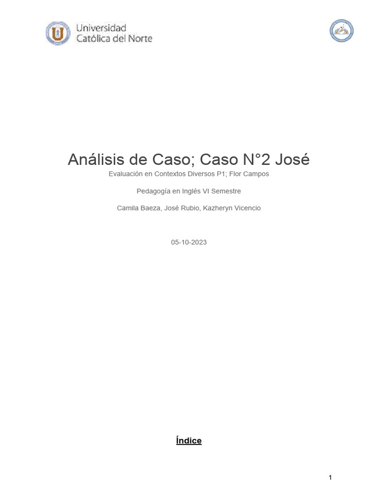 Análisis de Caso | PDF
