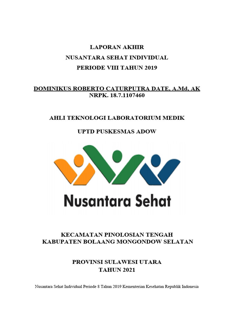 Cover Depan Laporan | PDF | Gaya Hidup