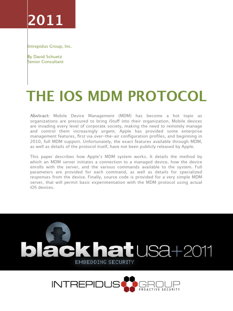 Inside Apple MDM | PDF
