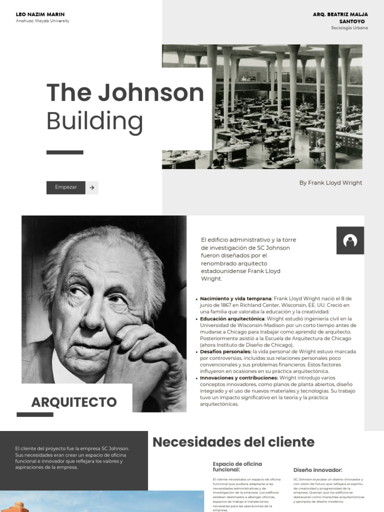 The Johnson Building | PDF | Diseño | Arquitecto