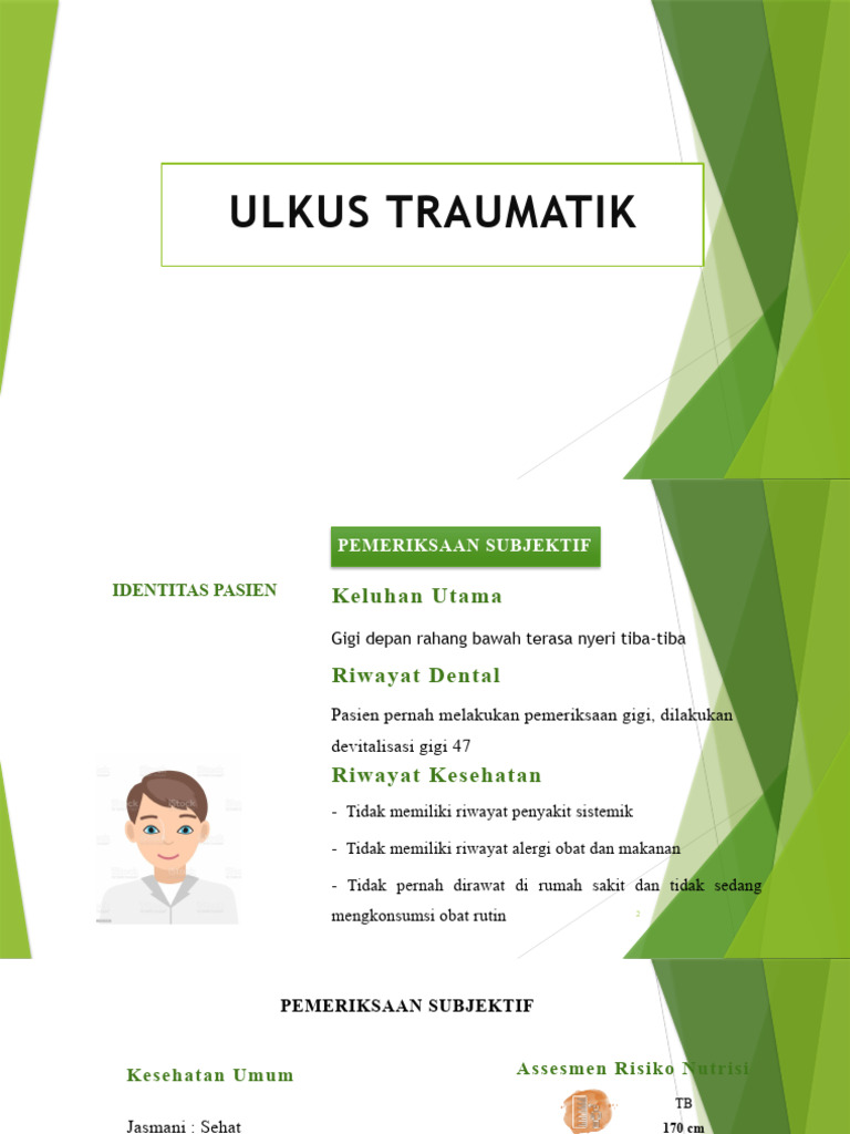 Ulkus Traumatik | PDF