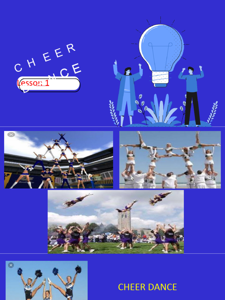 Cheer Dance Basics and History | PDF