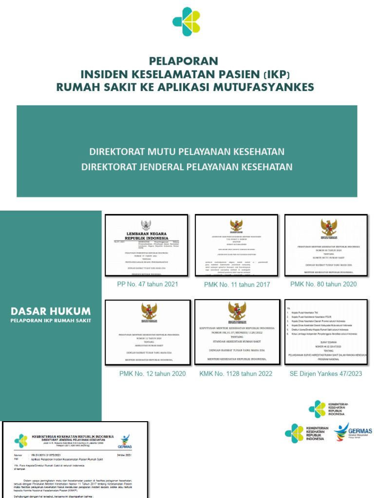 Pelaporan IKP Rumah Sakit 2023 | PDF