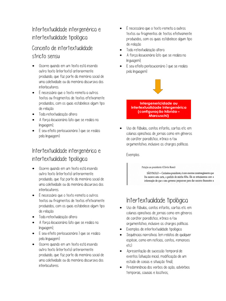 Intertextualidade: Tipos e Exemplos | PDF | Filosofia