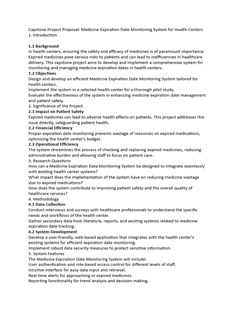 Capstone Project Proposal | PDF