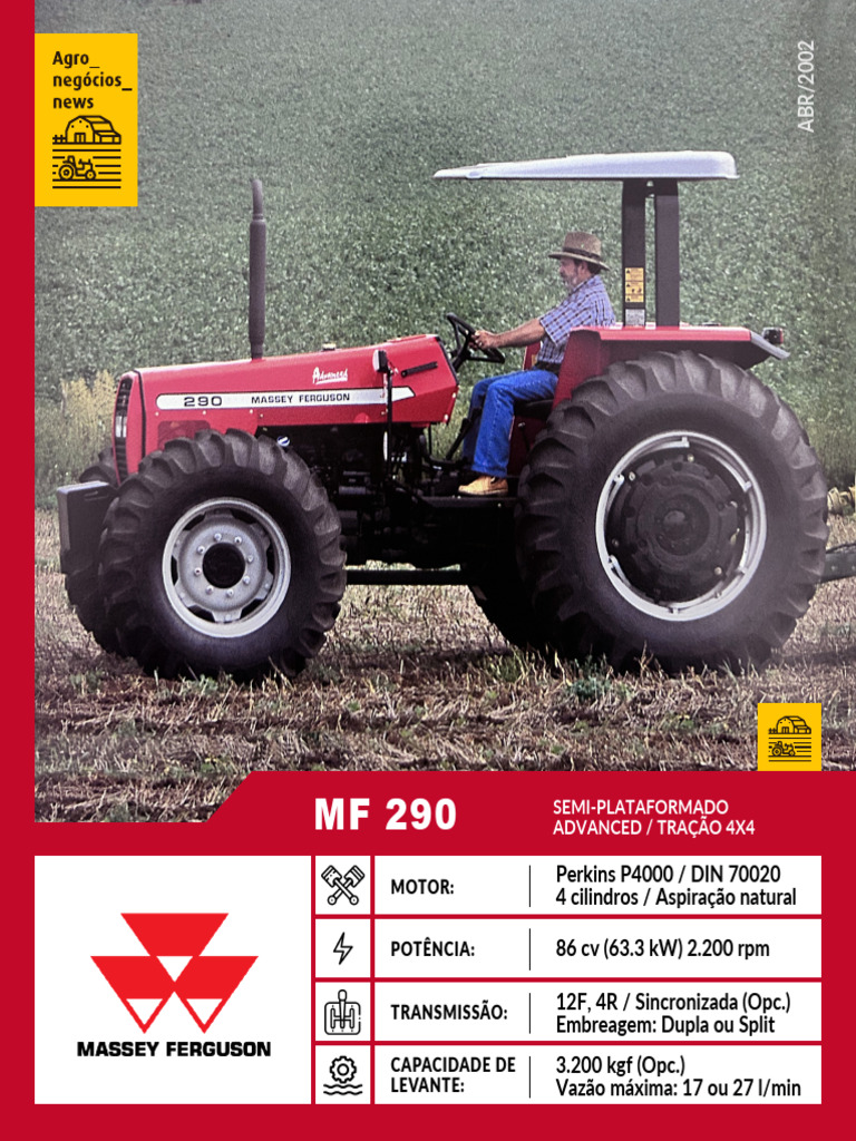 Perkins P4000 / DIN 70020 4 Cilindros / Aspiração Natural: Motor | PDF