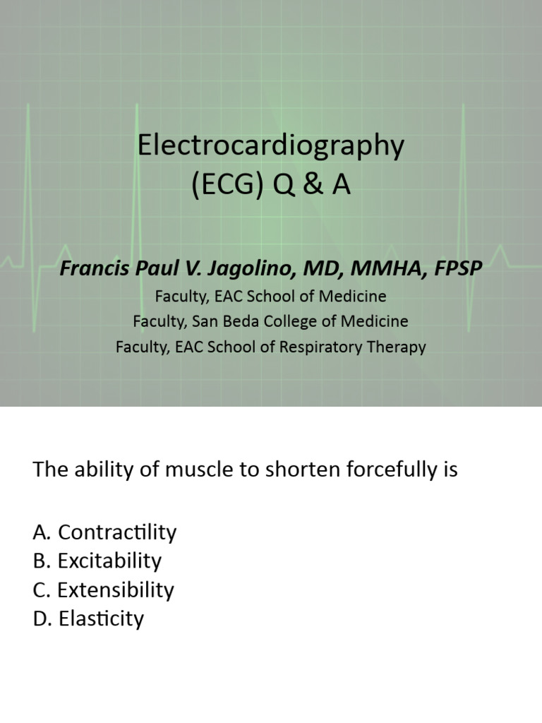 Qa - Ecg | PDF