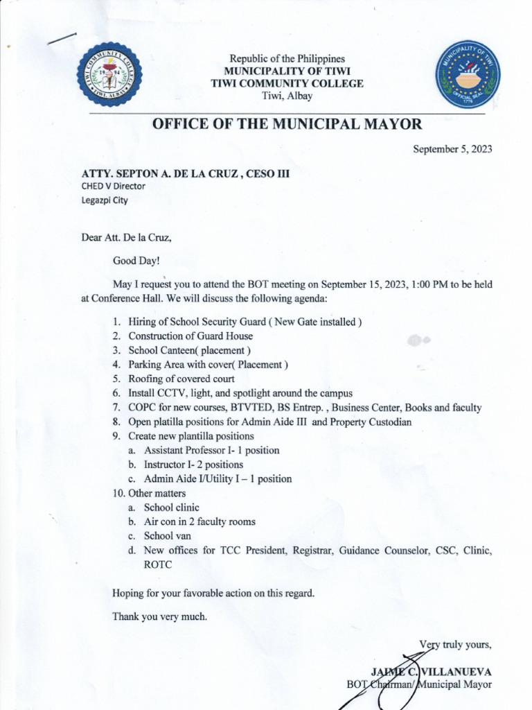 Atty. Septon A. de La Cruz | PDF