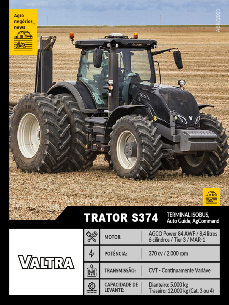 Valtra S374 | PDF
