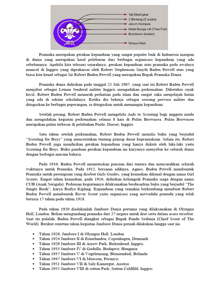 Arti Lambang WOSM | PDF