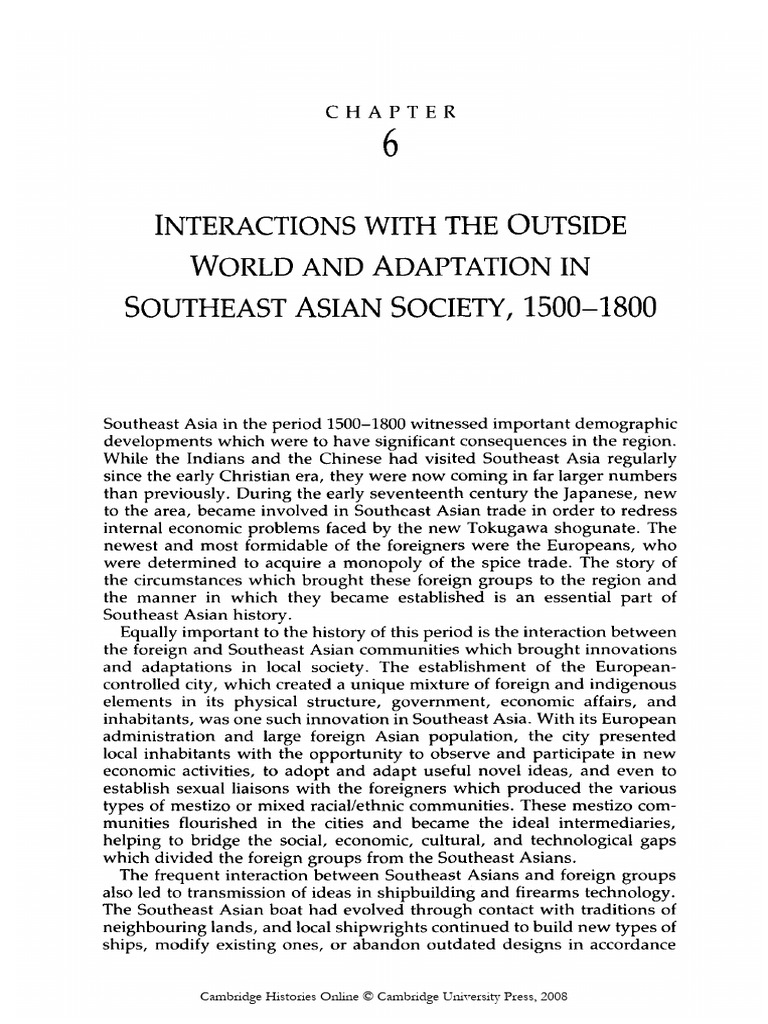 24 Andaya - Interactions With The Outside World | PDF