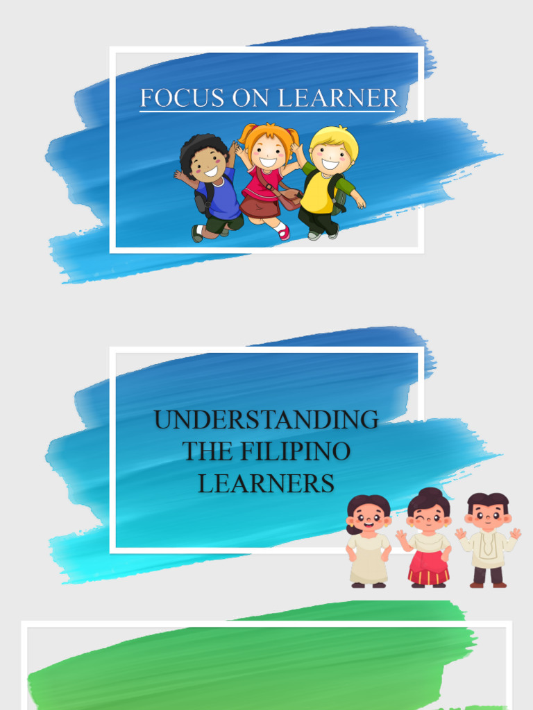 Understanding The Filipino Learner | PDF