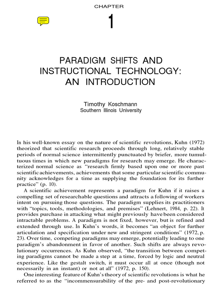 Koschmann | PDF | Science & Mathematics