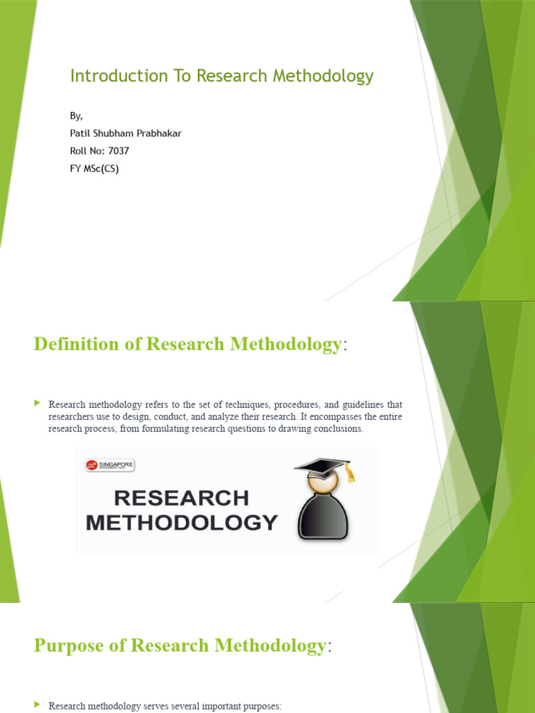 Introduction To Research Methodology | PDF