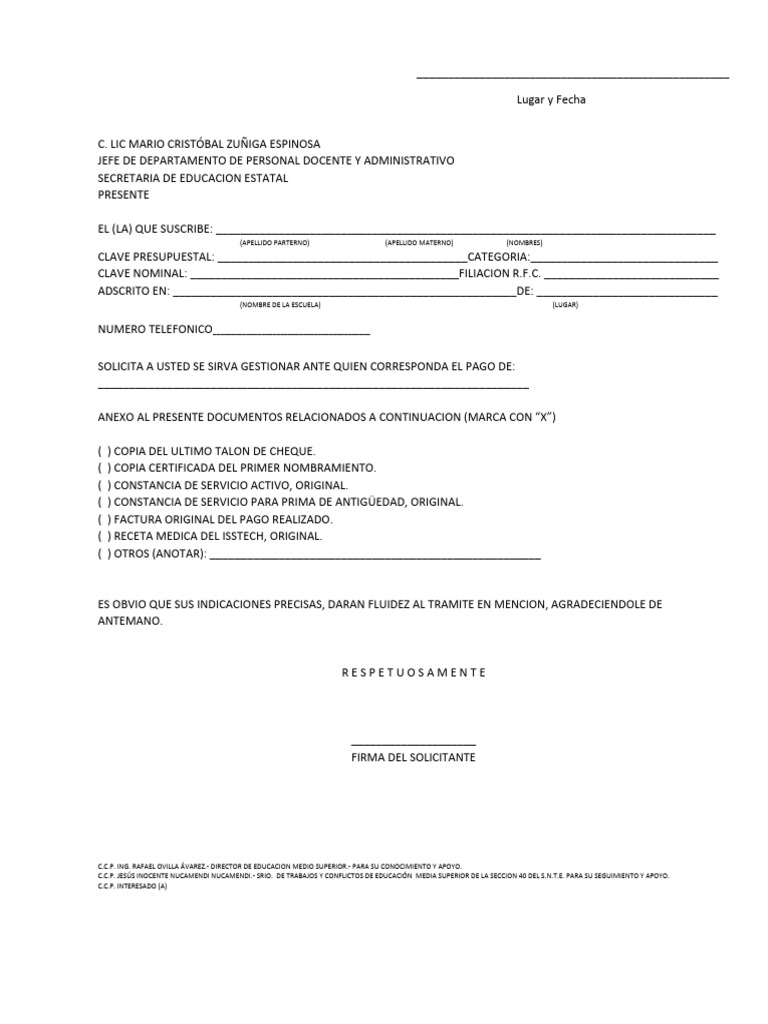 Formato de Prepa | PDF