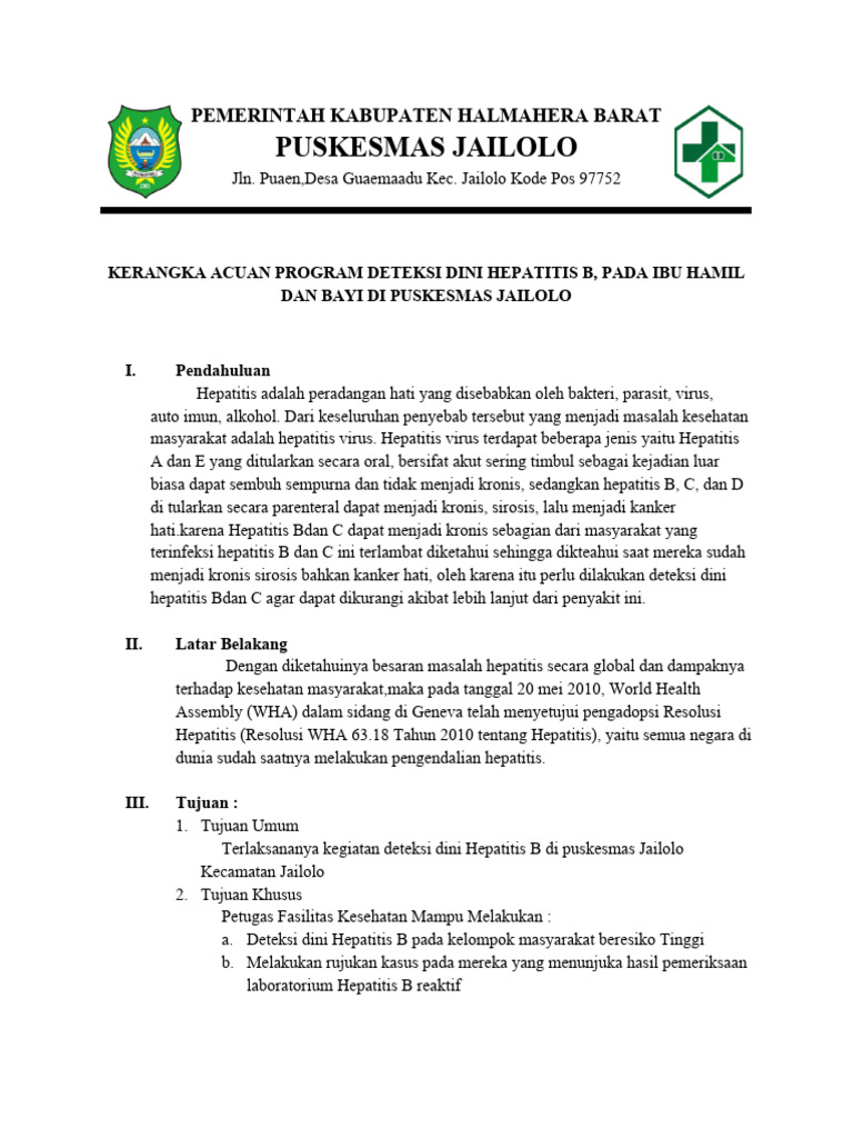 KAK PROGRAM HEPATITIS | PDF