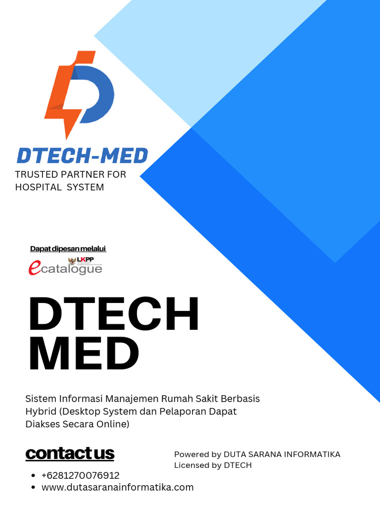 Brosur Simrs Dsi - Dtech Med | PDF