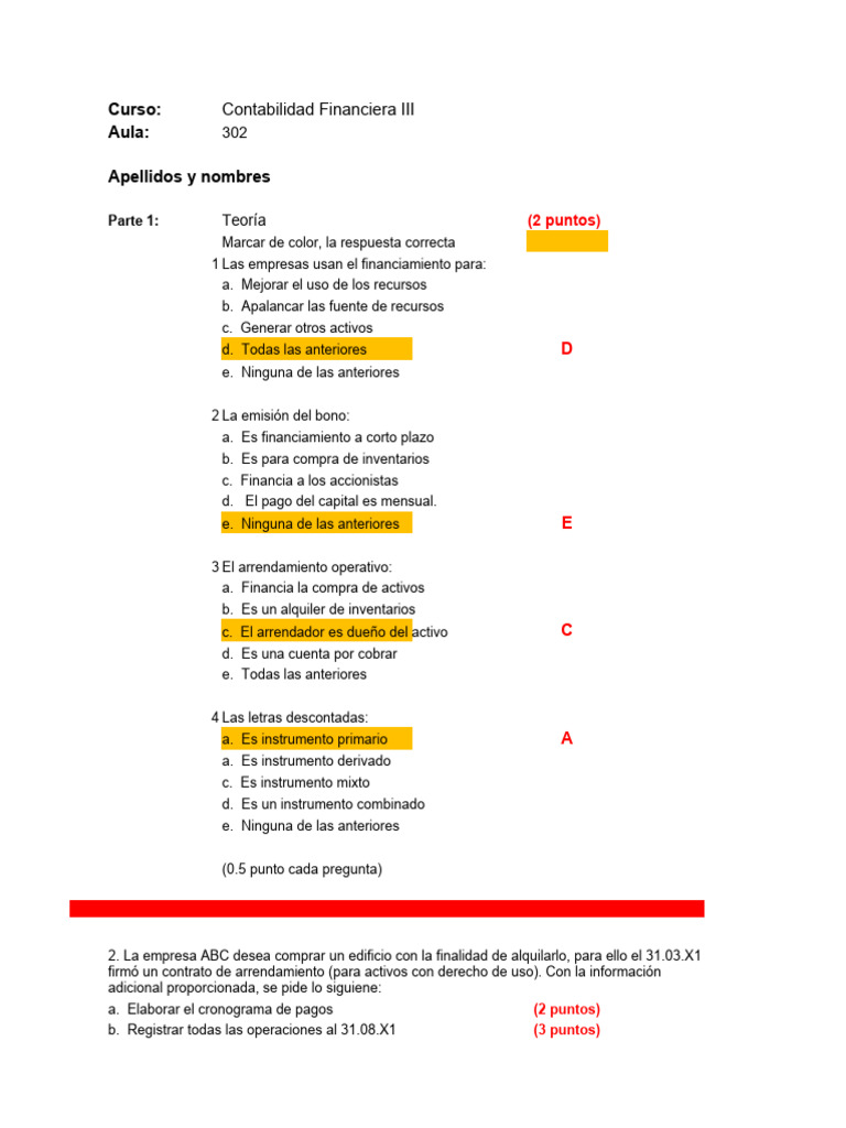 302) - PC2 Solución | PDF