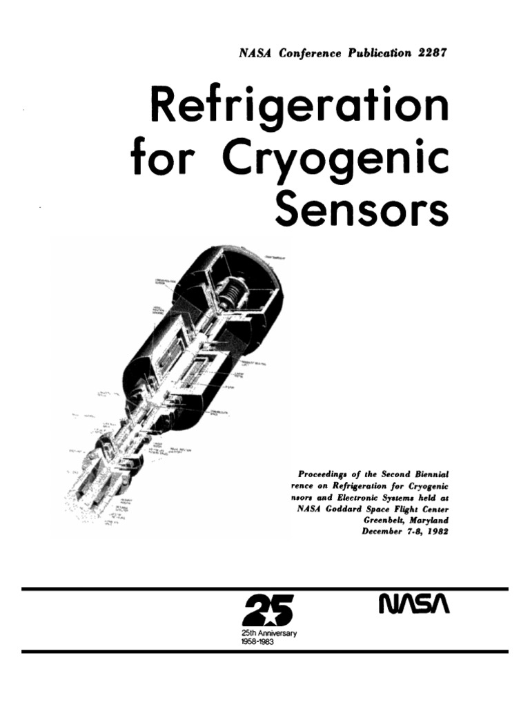 1982 - (M) - Refrigeration For Cryogenic Sensors | PDF